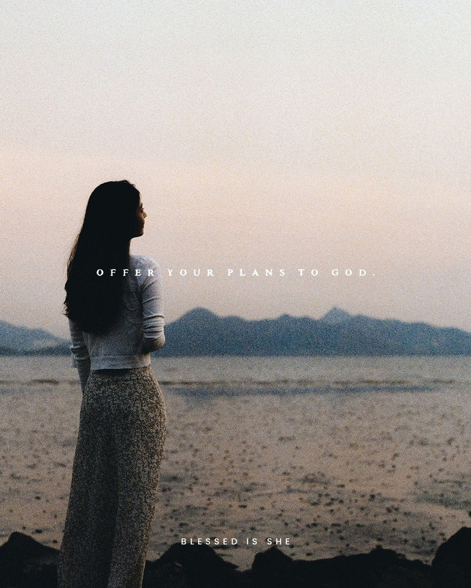 First Offer God the Plan