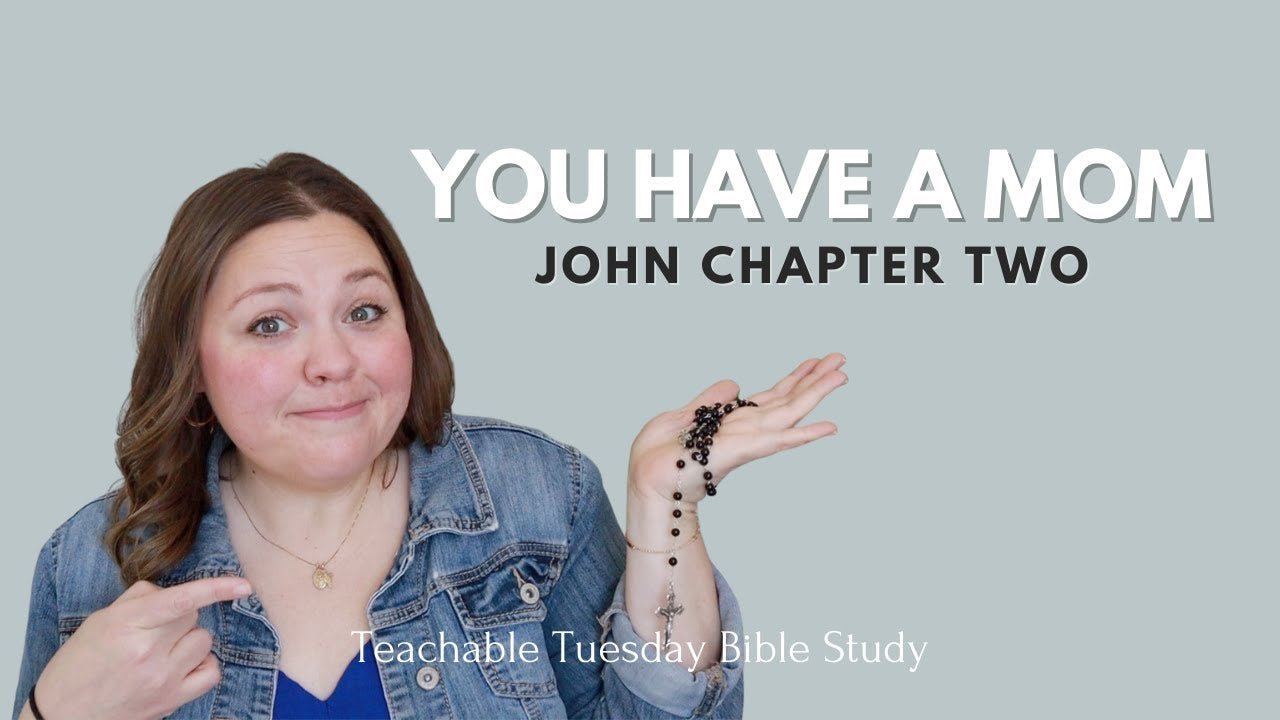 Gospel of John Bible Study Chapter 2 // teachable tuesday with Beth Da ...