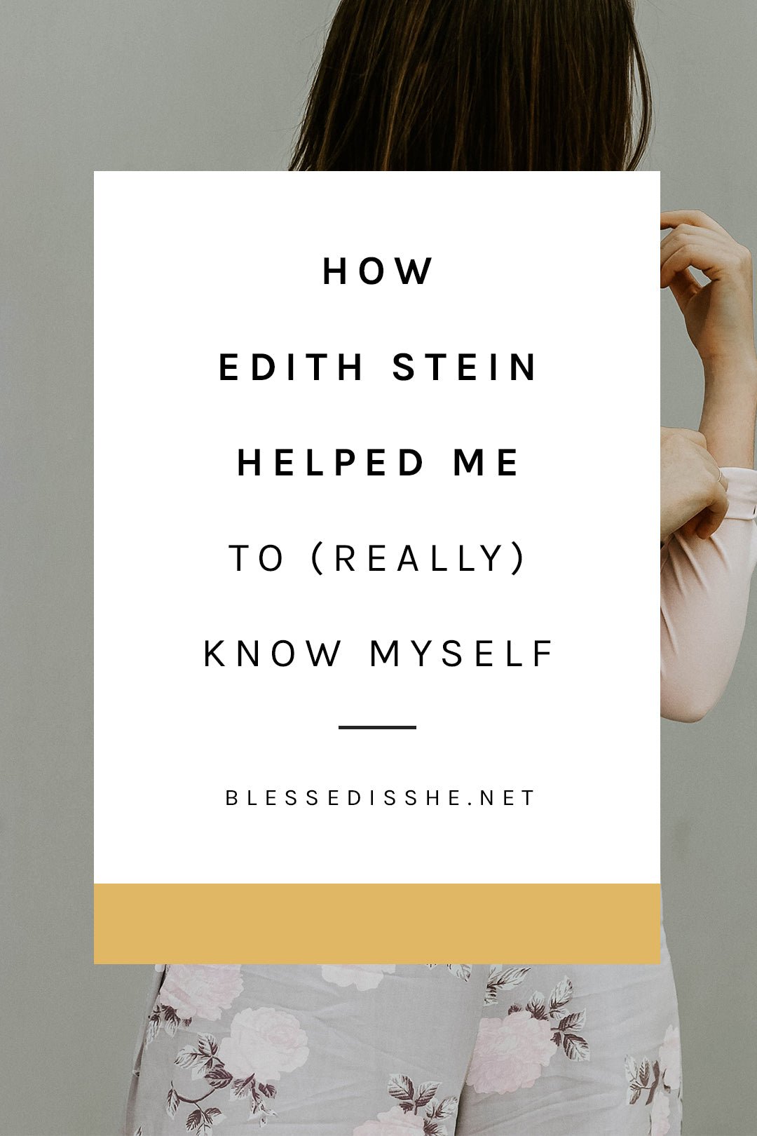 How Edith Stein Helped Me to (Really) Know Myself | Blessed is She ...