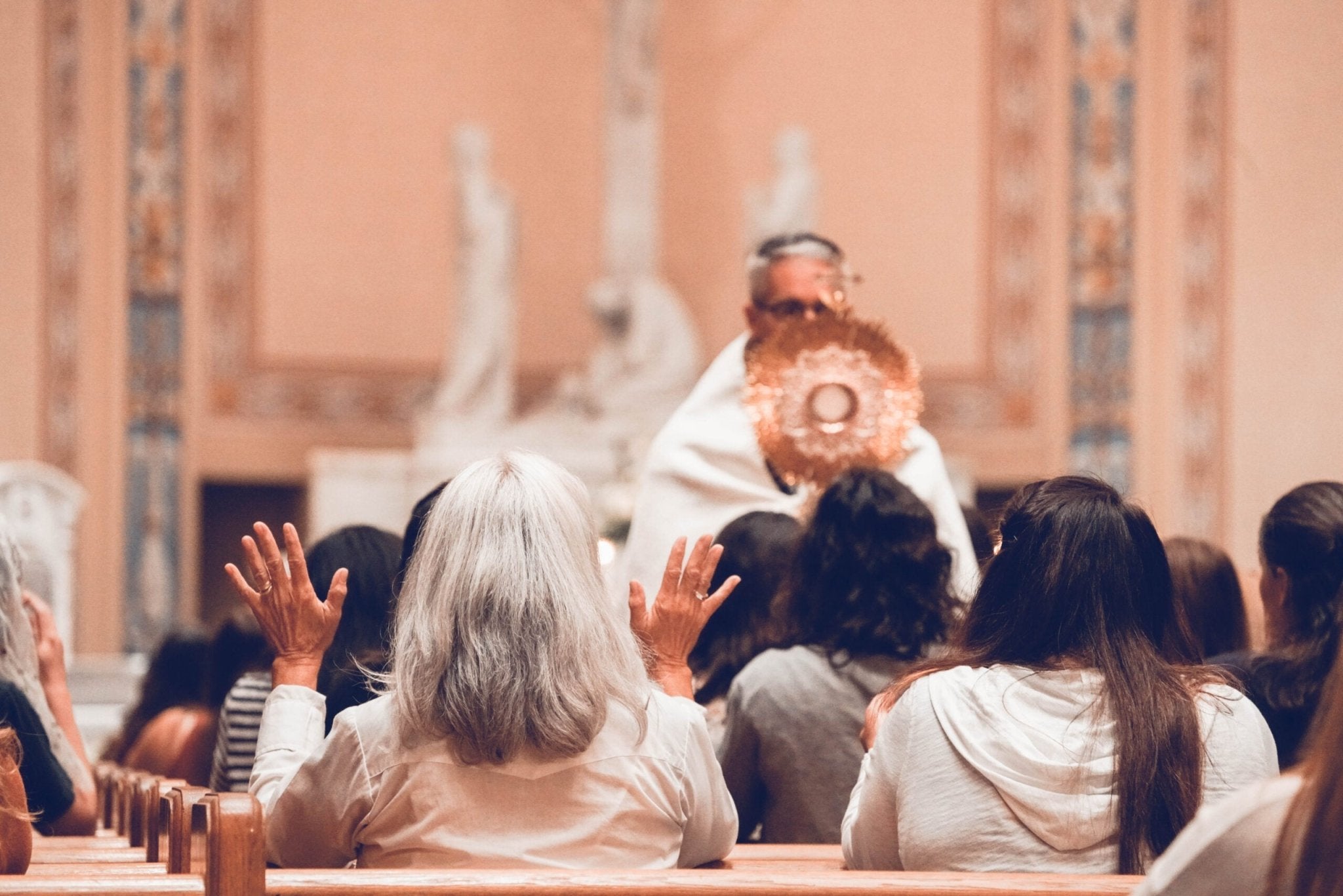 How Jesus Won My Heart through Eucharistic Adoration | Blessed is She ...