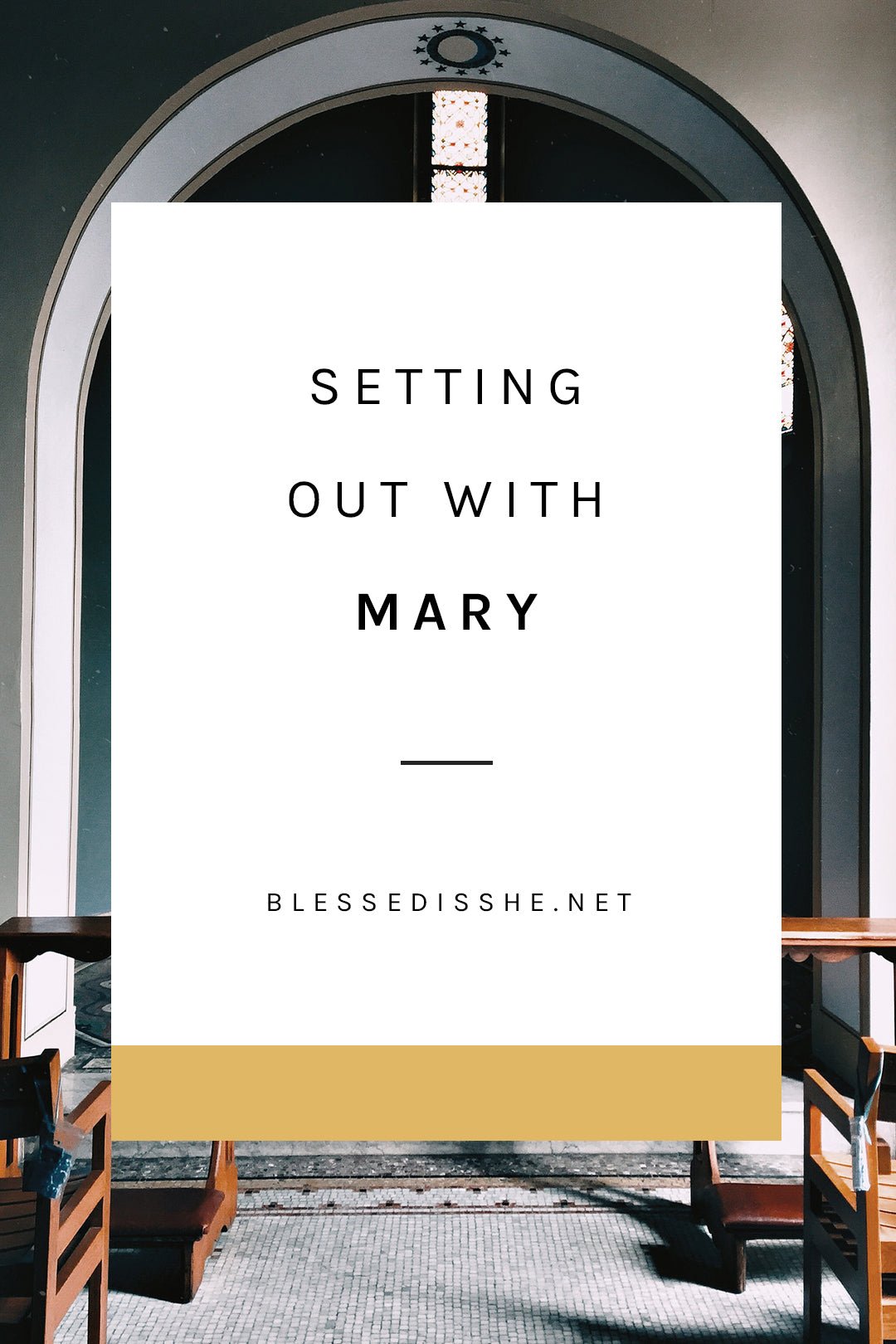 Setting Out with Mary: Knowing and Following Our Lady | Blessed is She ...