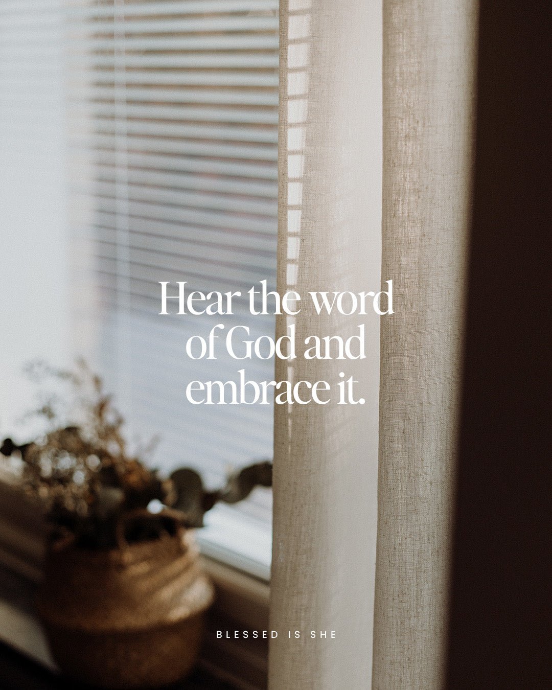 The Fruit of A Generous Heart - Blessed Is She